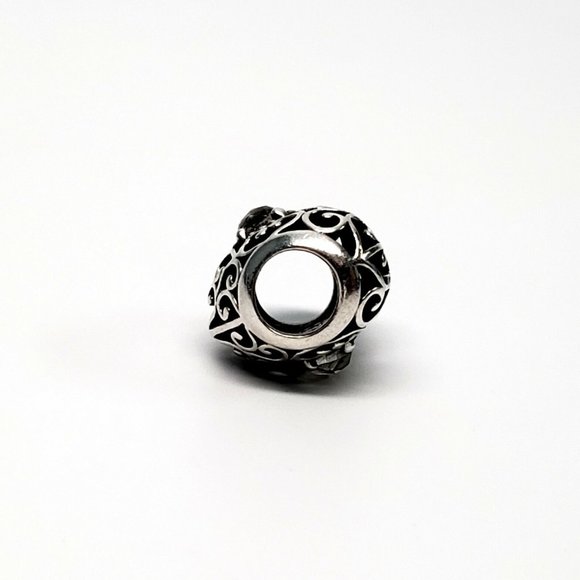 Pandora | Jewelry | Pandora Signature Heart April Birthstone Bead ...